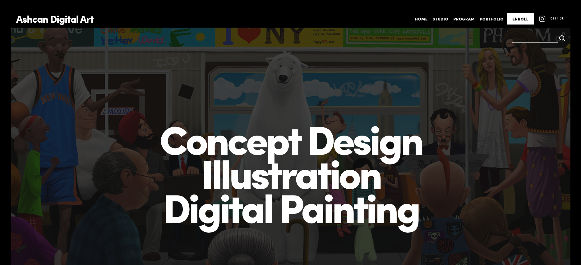 Check out our NEW Illustration/ Concept Design/ Digital Art Programs ...